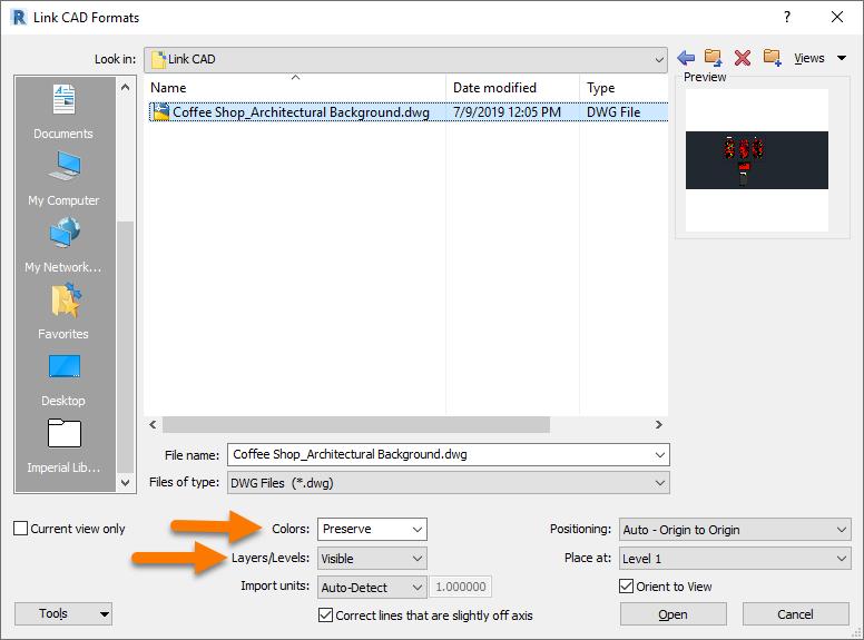 Designing in Revit with an architect using AutoCAD